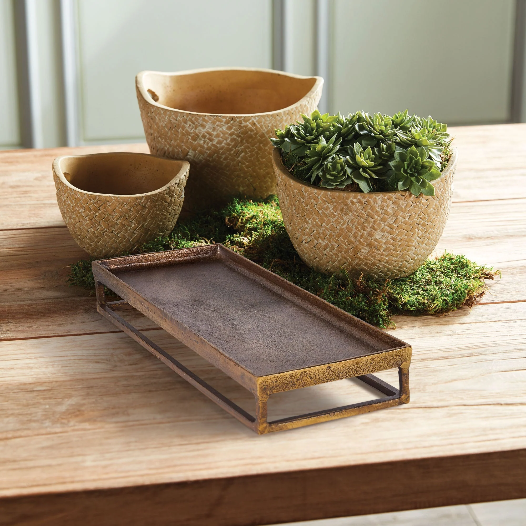 Centerpiece Trays & Bowls (staging) – Napa Home & Garden