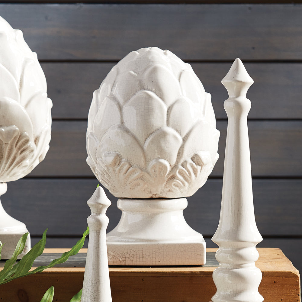 CONSERVATORY ARTICHOKE FINIAL SMALL – Napa Home & Garden