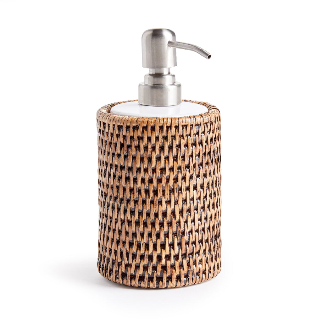 BURMA RATTAN SOAP DISPENSER – Napa Home & Garden